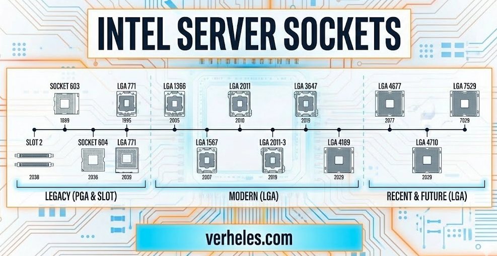 Intel CPU Sockets
